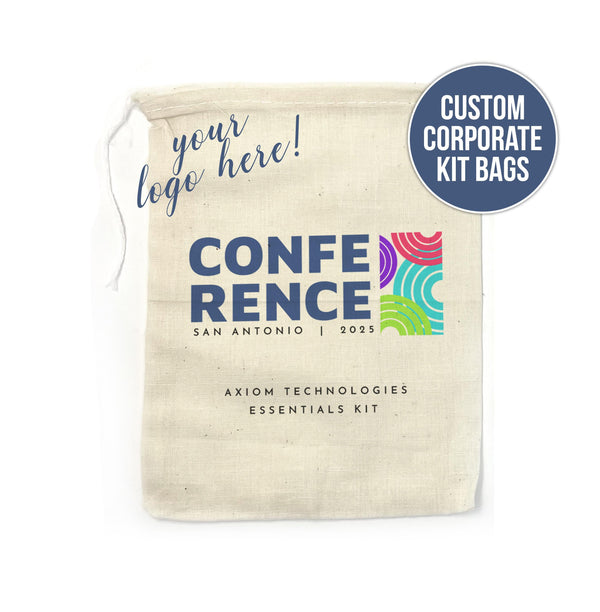 custom convention conference kit bags for companies corporations emplo ...